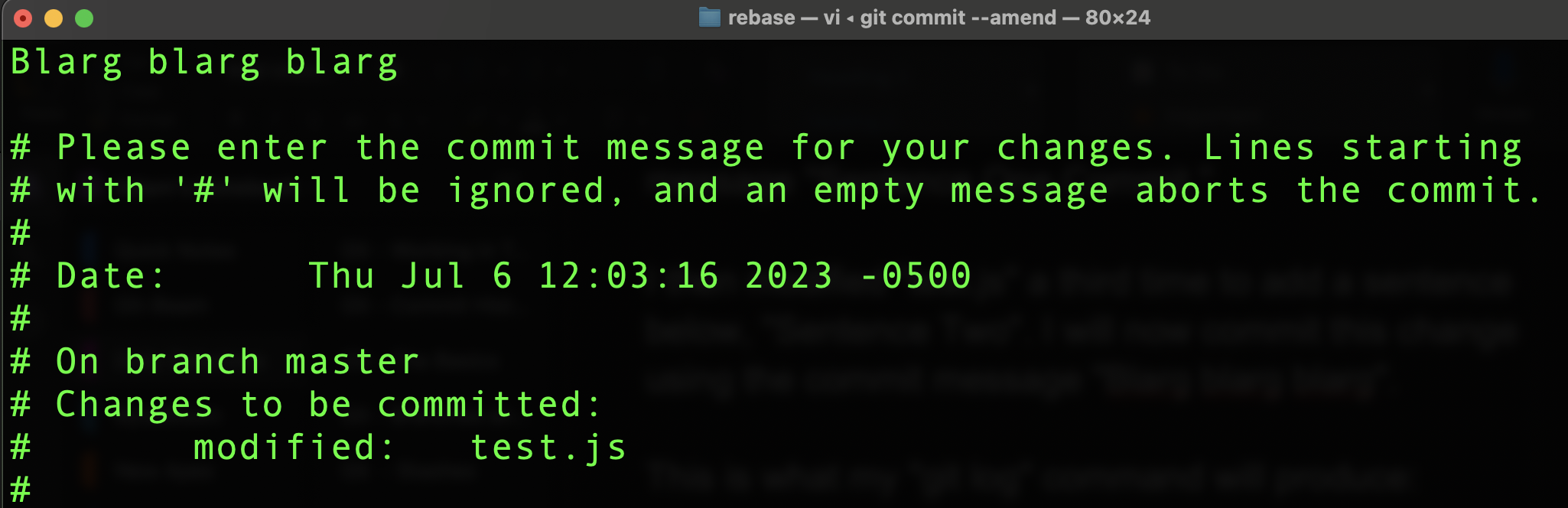 Git Commit History And Reordering Commits Using Rebase